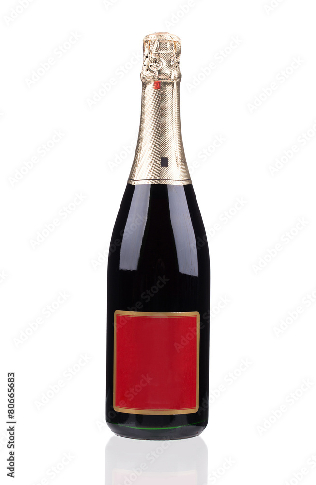 champagne bottle foto de Stock | Adobe Stock