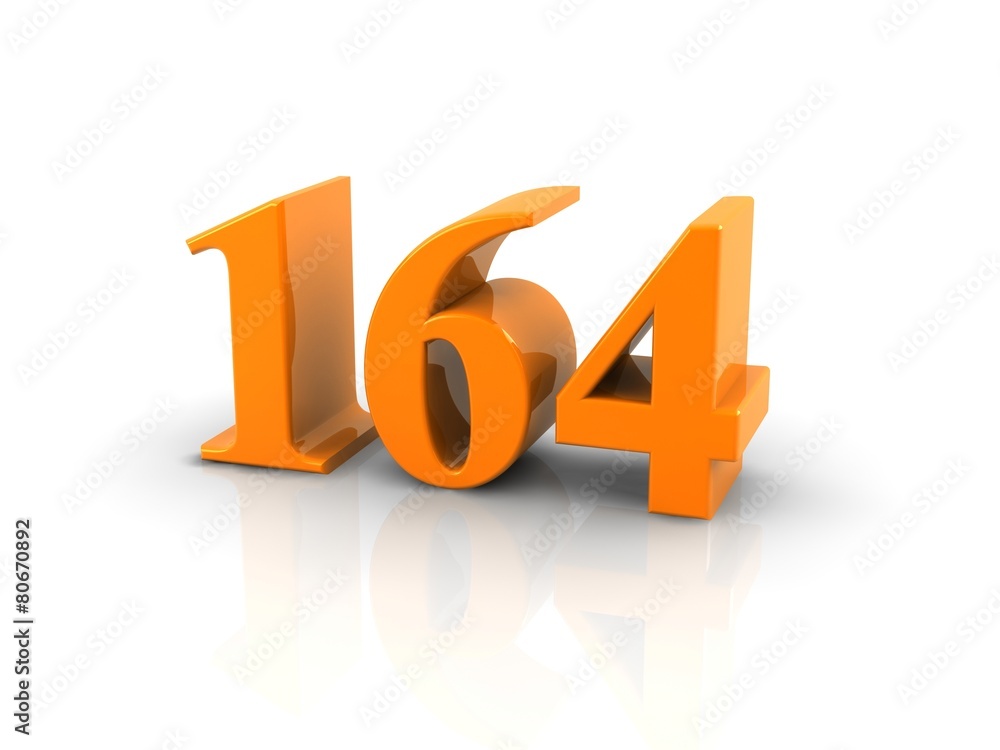 number 164 Stock Illustration | Adobe Stock