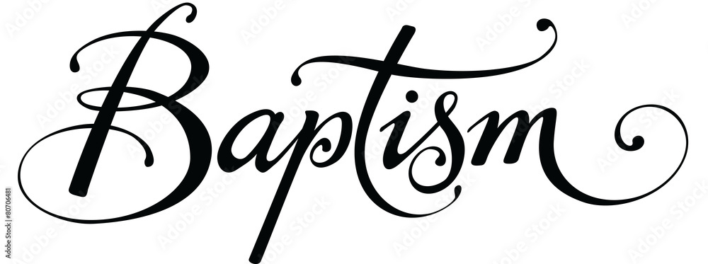 Baptism Stock Vector | Adobe Stock