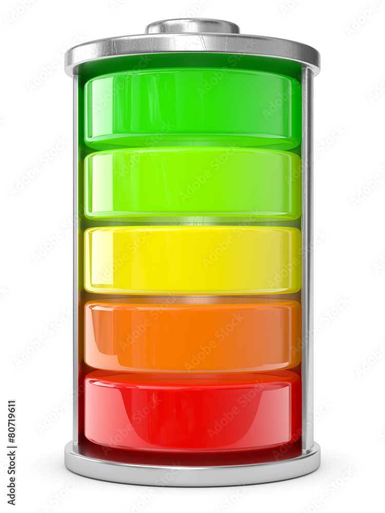 Batteriespeicher Stock-Illustration | Adobe Stock