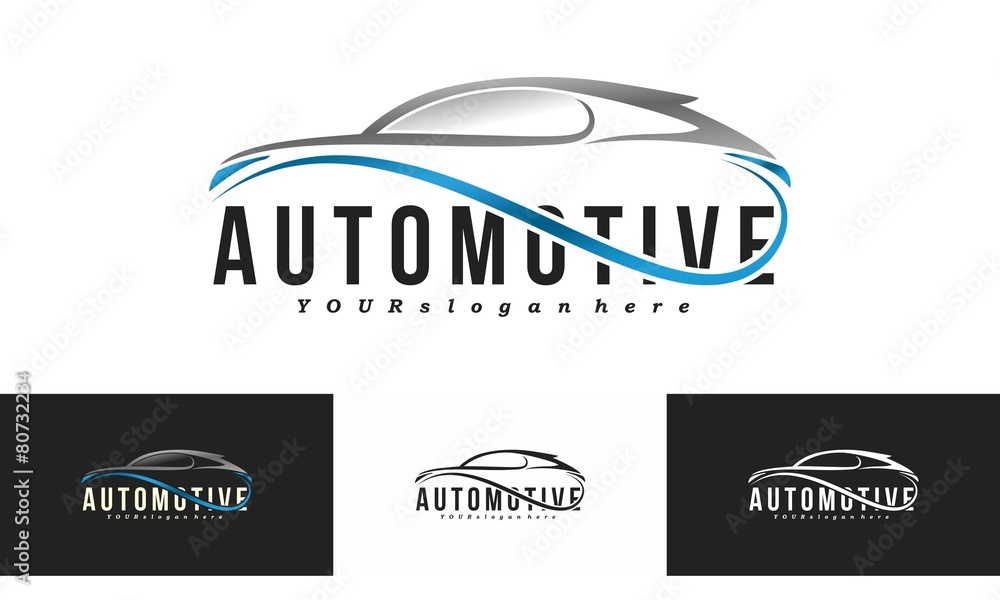 Automotive Vector Logo Stock Vector | Adobe Stock
