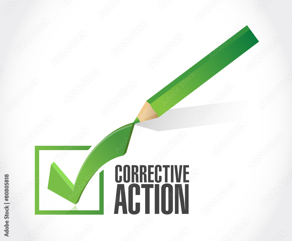 corrective action check mark sign Stock Illustration | Adobe Stock corrective action check mark sign Stock Illustration | Adobe Stock