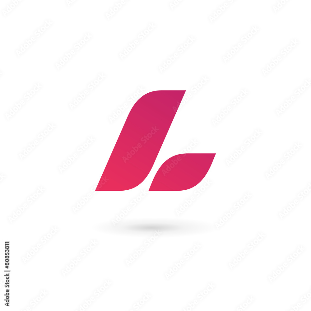 Letter L logo icon design template elements Stock Vector | Adobe Stock