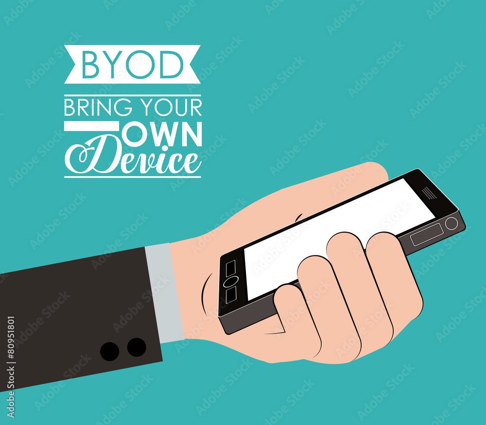Byod design Stock Vector | Adobe Stock