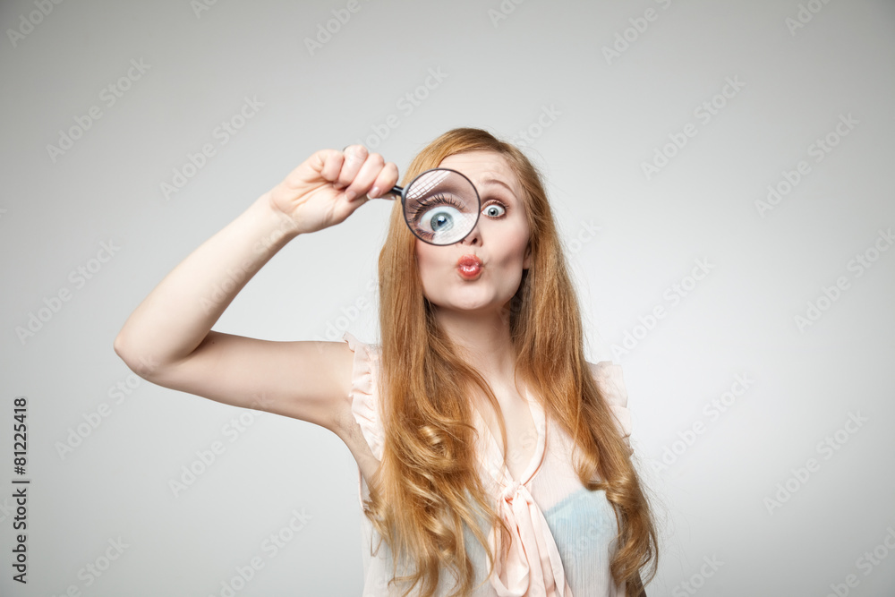 Was sehe ich da Stock-Foto | Adobe Stock