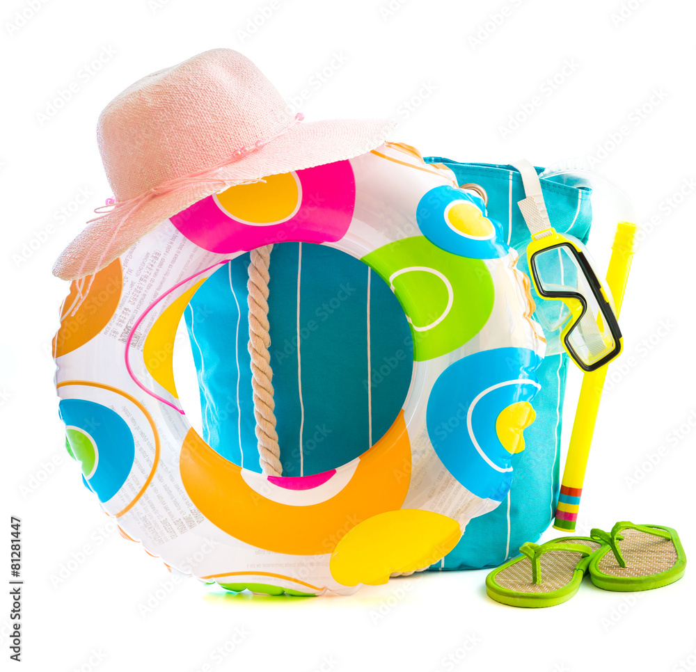 beach accessories Stock Photo | Adobe Stock