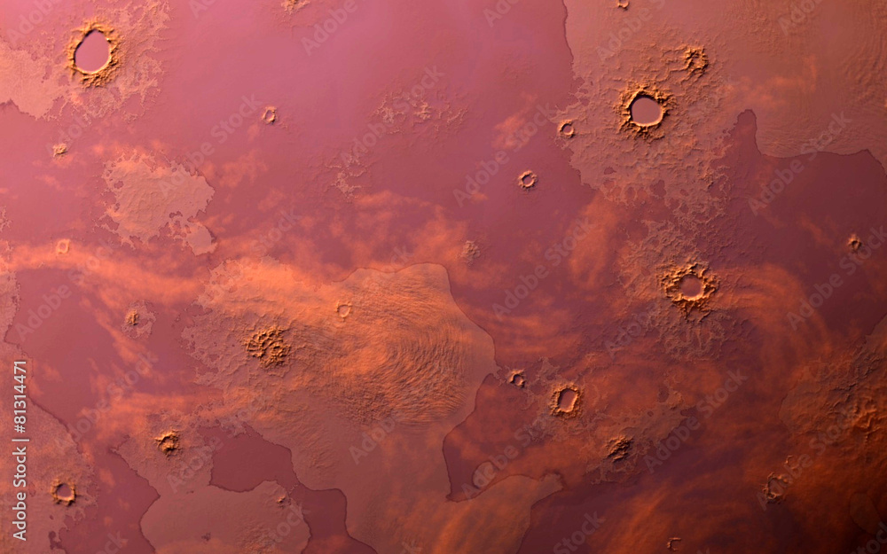 Mars surface Stock Illustration | Adobe Stock