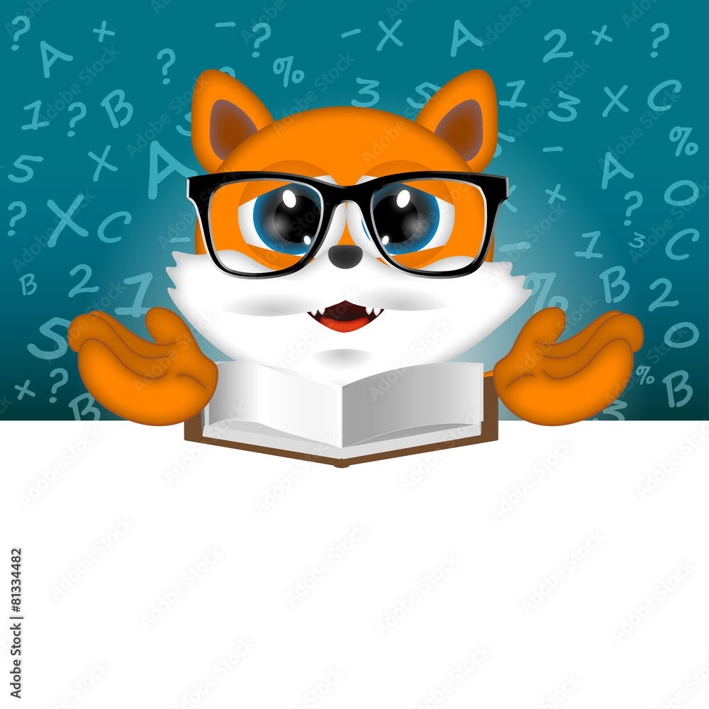 Marvin Cat Teacher Pupil learning school preschool collage Stock ...