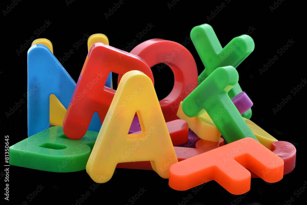 Letter A and alphabet Stock Photo | Adobe Stock