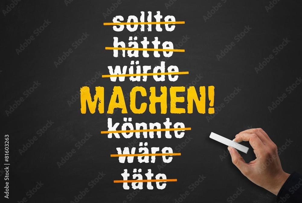 Machen! Stock-Foto | Adobe Stock Machen! Stock-Foto | Adobe Stock