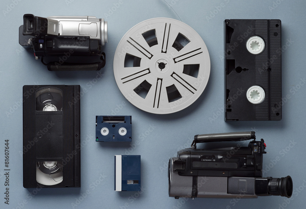 Old video technology Stock Photo | Adobe Stock