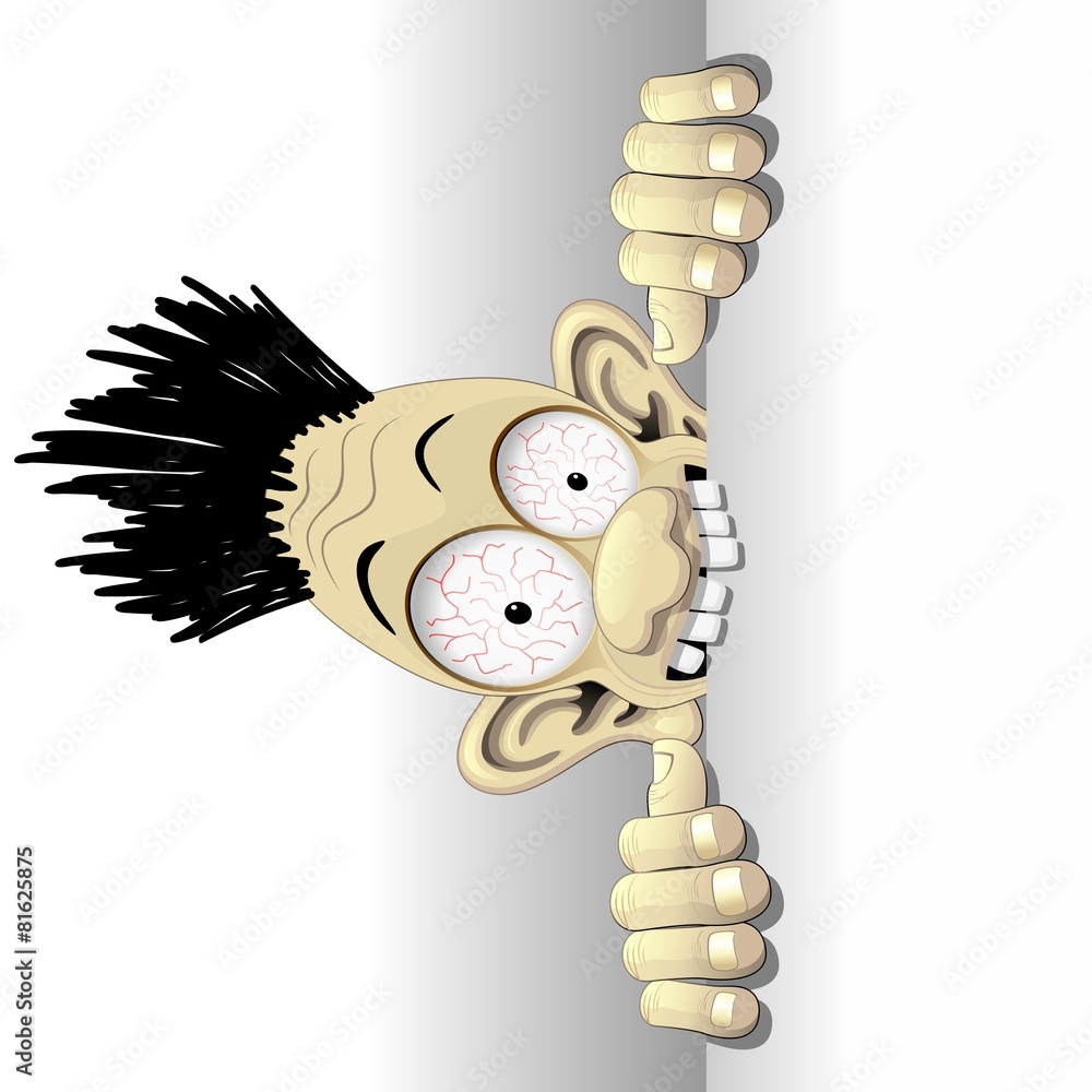 Shocked Cartoon Character