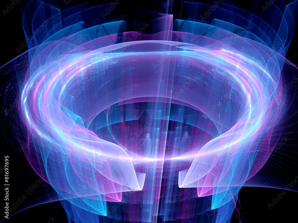 High power circular energy field Stock Illustration | Adobe Stock