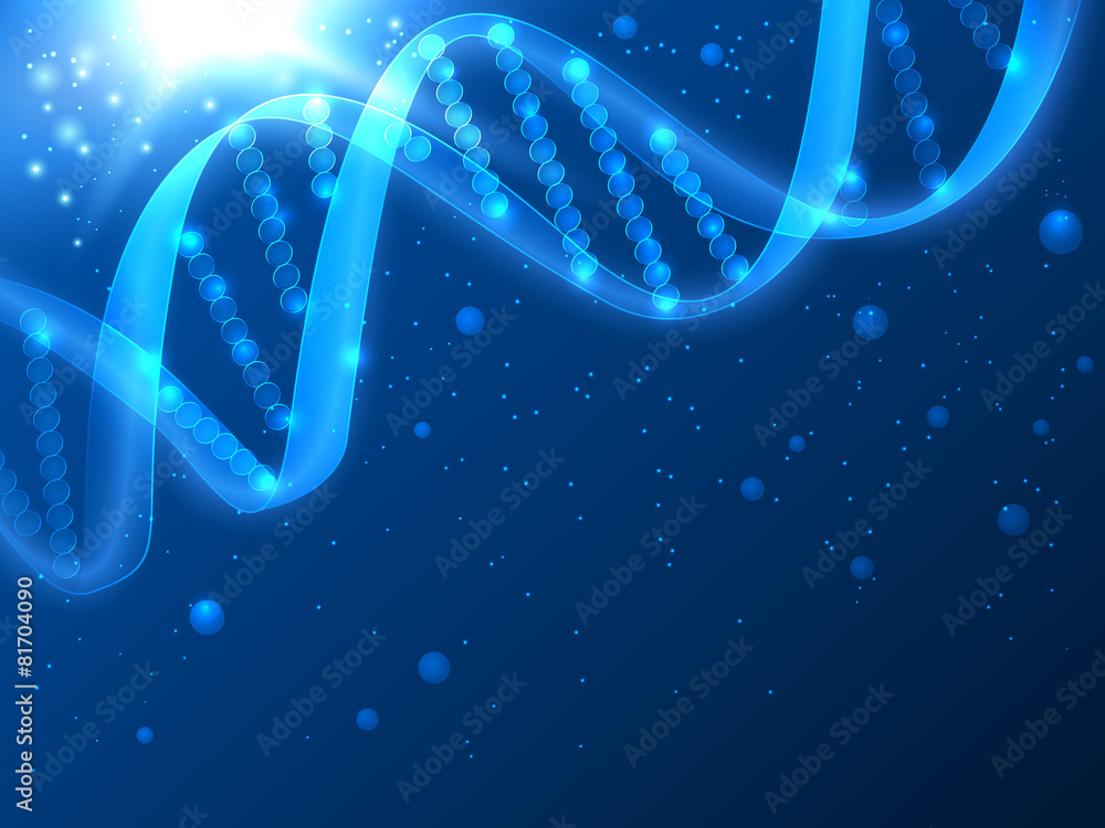 DNA vector medical background Stock Vector | Adobe Stock