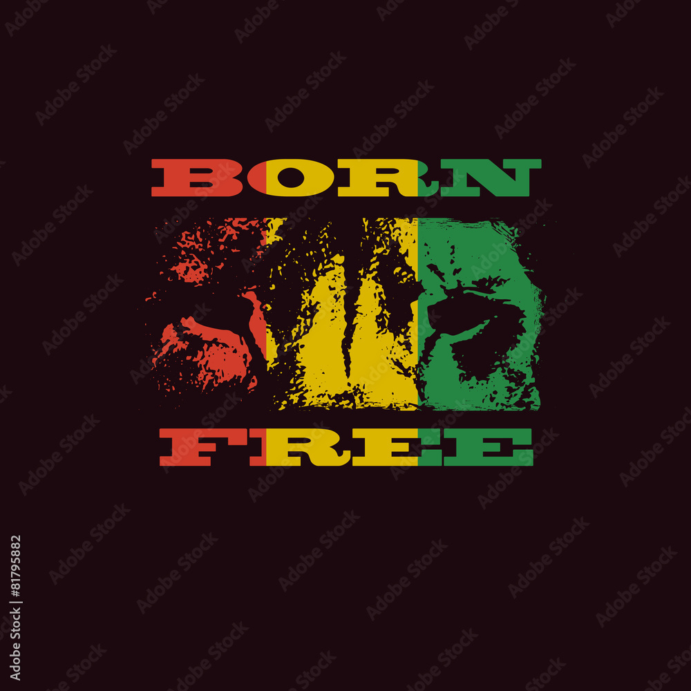 Born A Lion Background