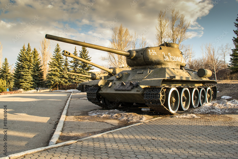 Russian T 34 Tank