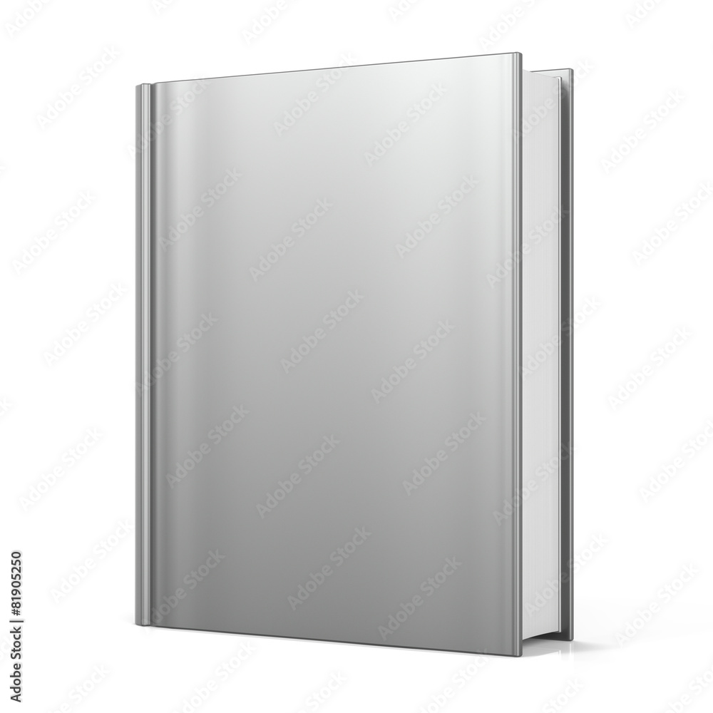 Blank book cover empty template single brochure textbook Stock ...