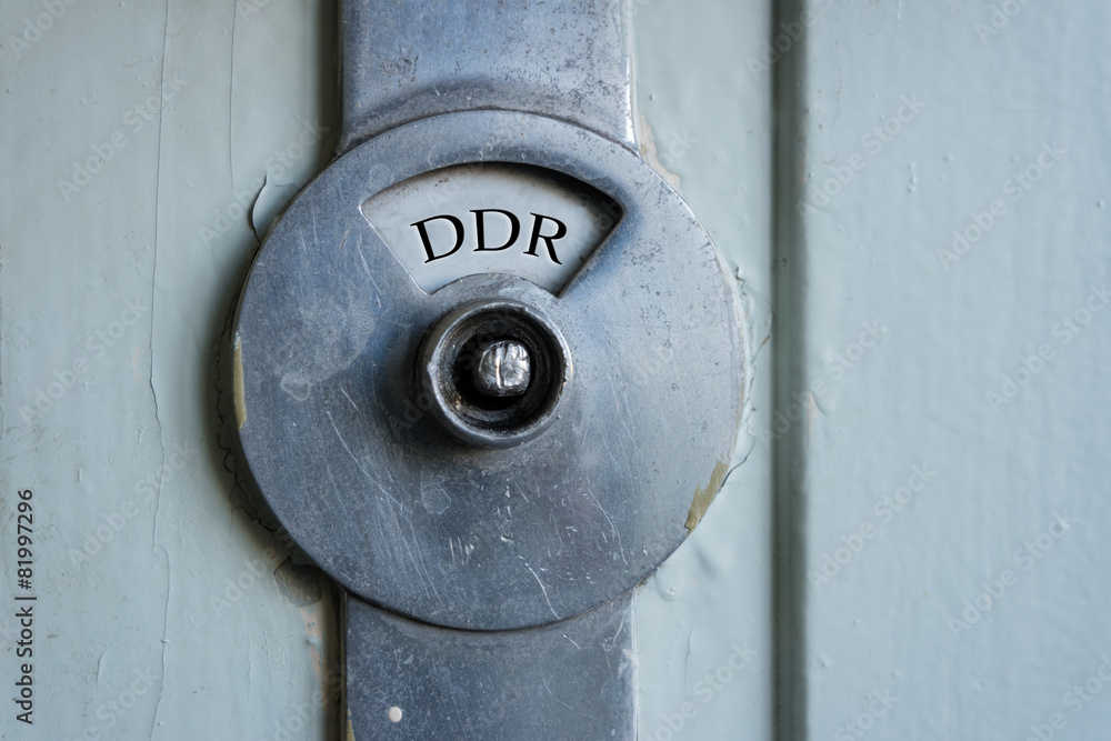 DDR Schild DDR Stock-Foto | Adobe Stock