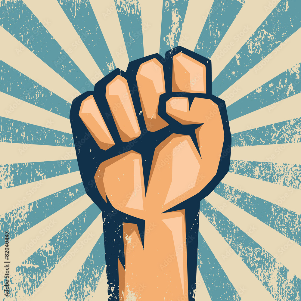 Protest logo. Stock Vector | Adobe Stock