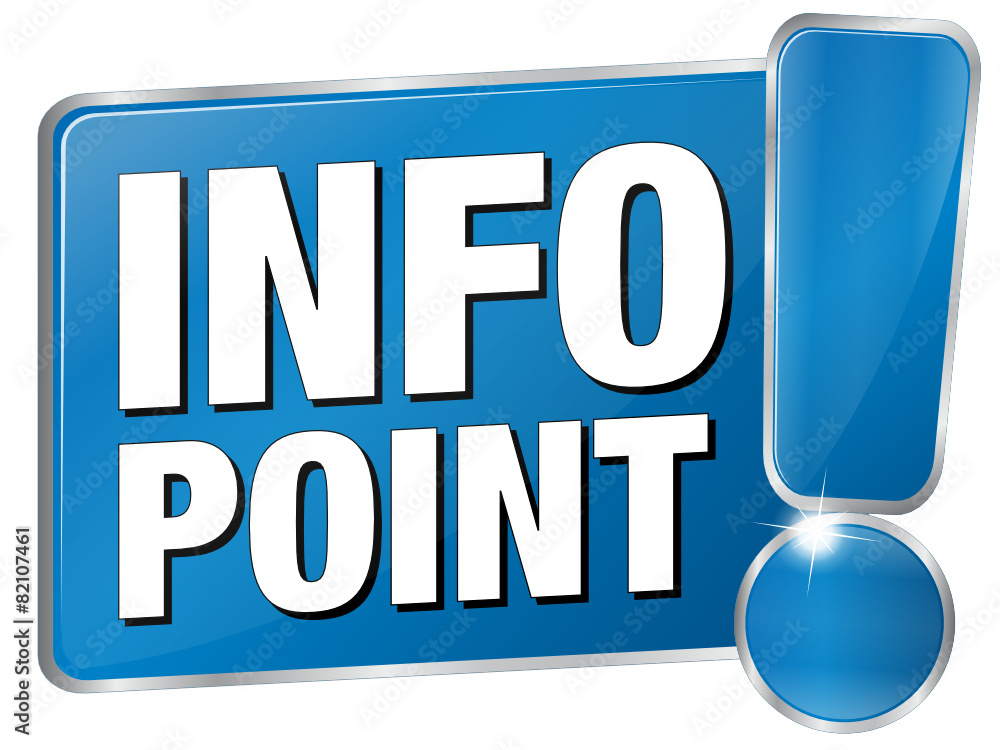 Infopoint Stock-Vektorgrafik | Adobe Stock