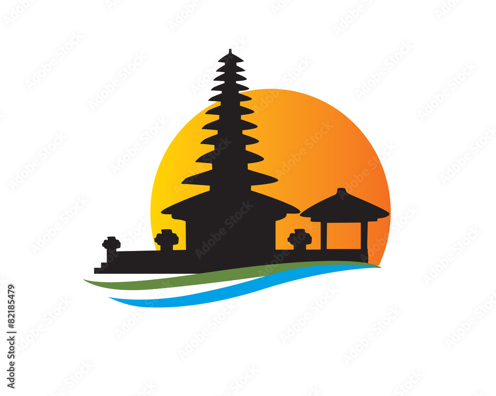 Bali, Indonesia Stock Vector | Adobe Stock