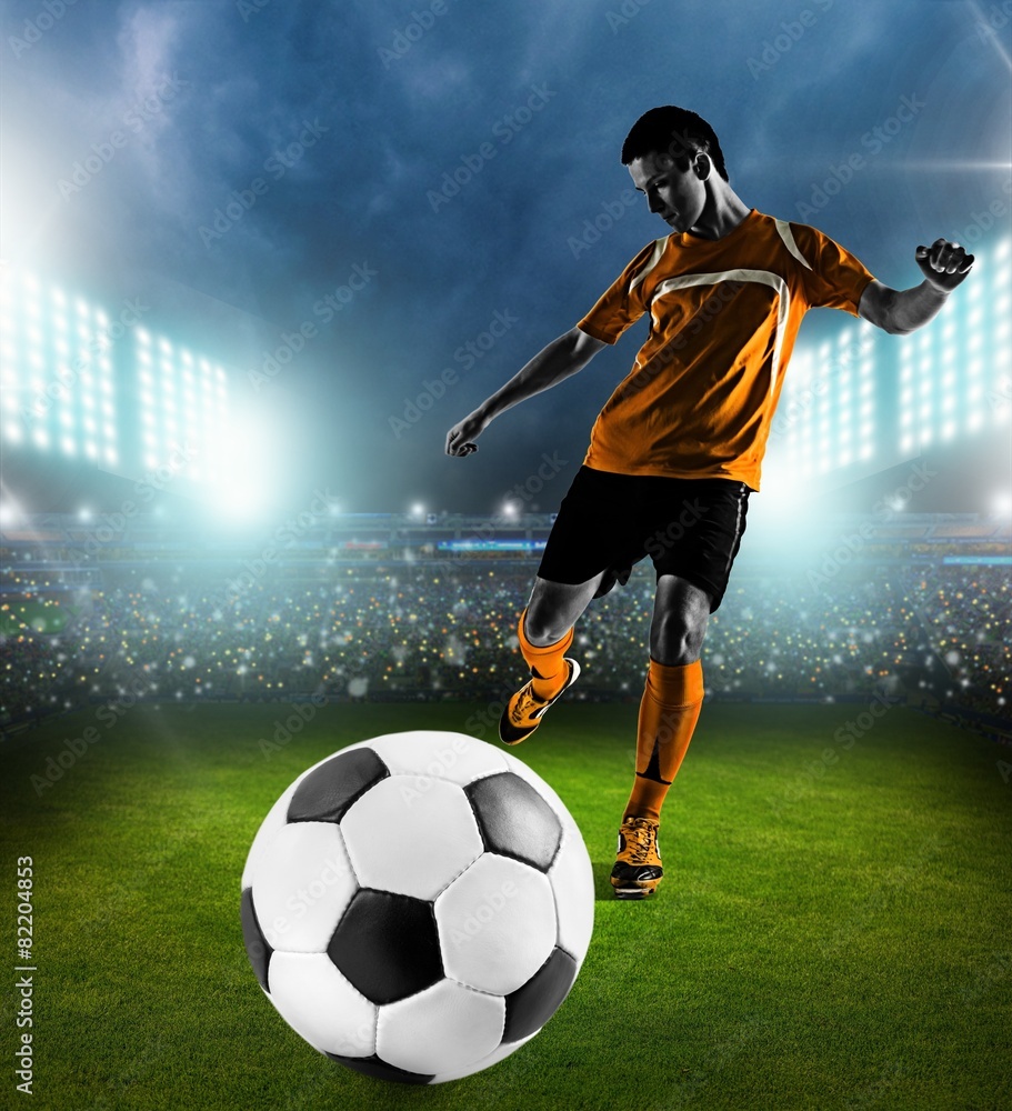 Adults. One brazilian soccer football player young man in ภาพถ่ายสต็อก ...