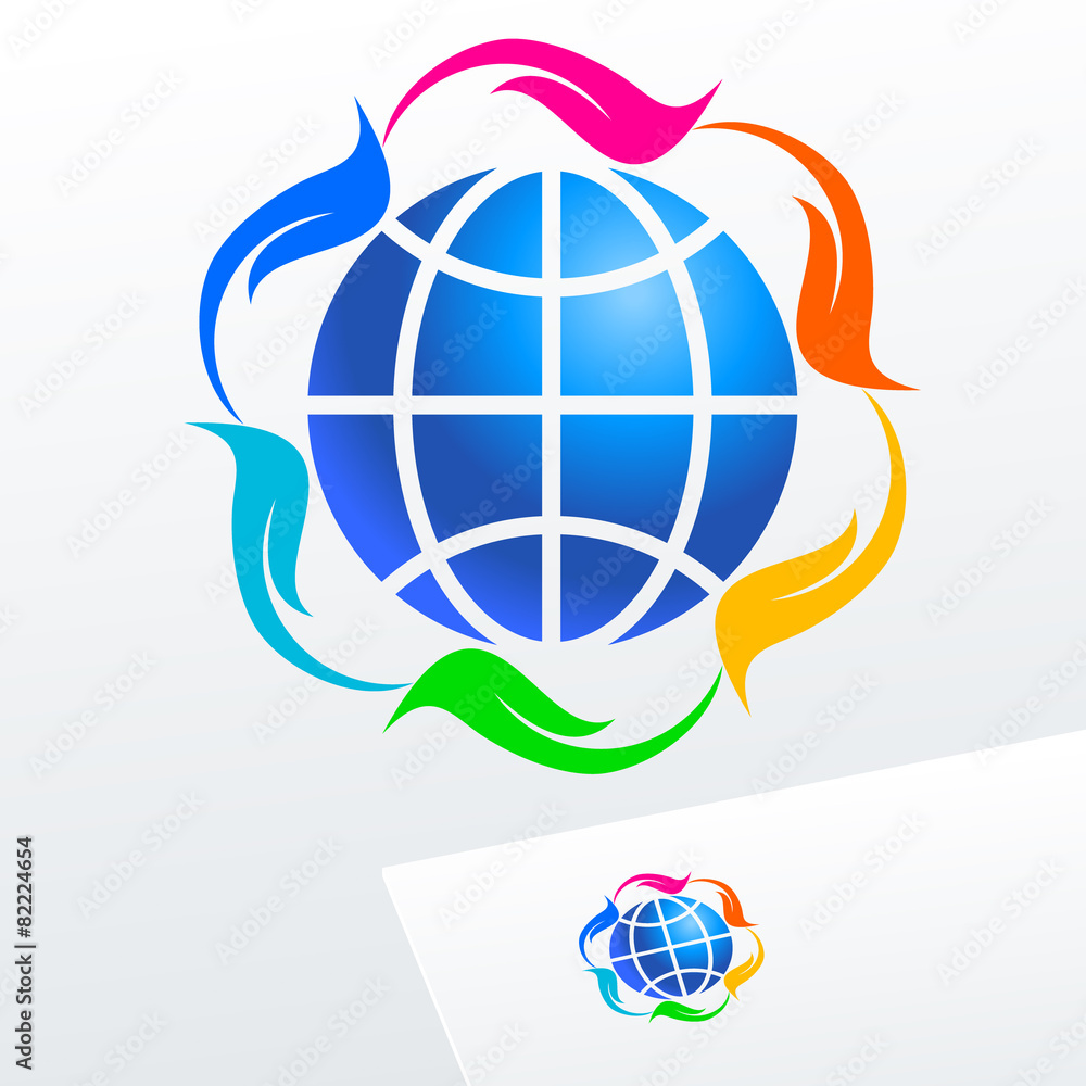 Colorful vector sign. Logo for Business, Corporation. Stock Vector ...