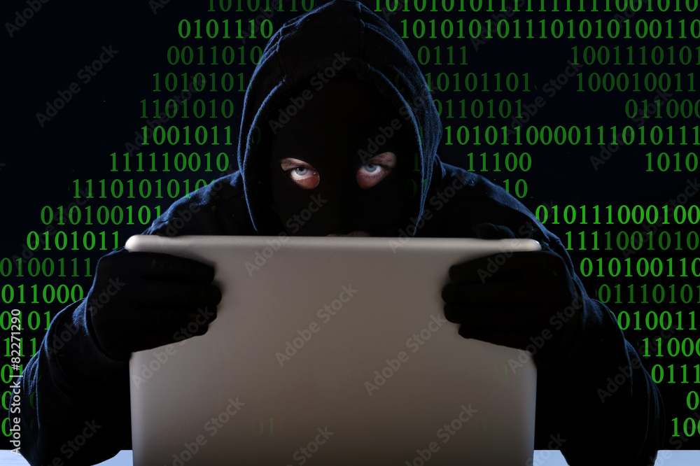 Cybercrime Logo Mask