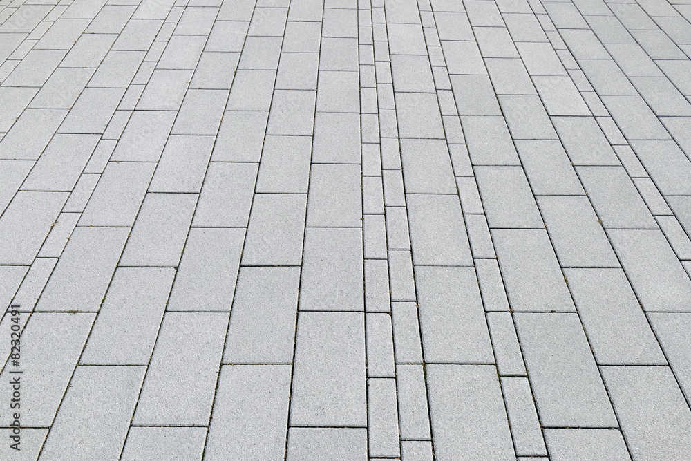 Pflaster aus Betonsteinen Stock Photo | Adobe Stock