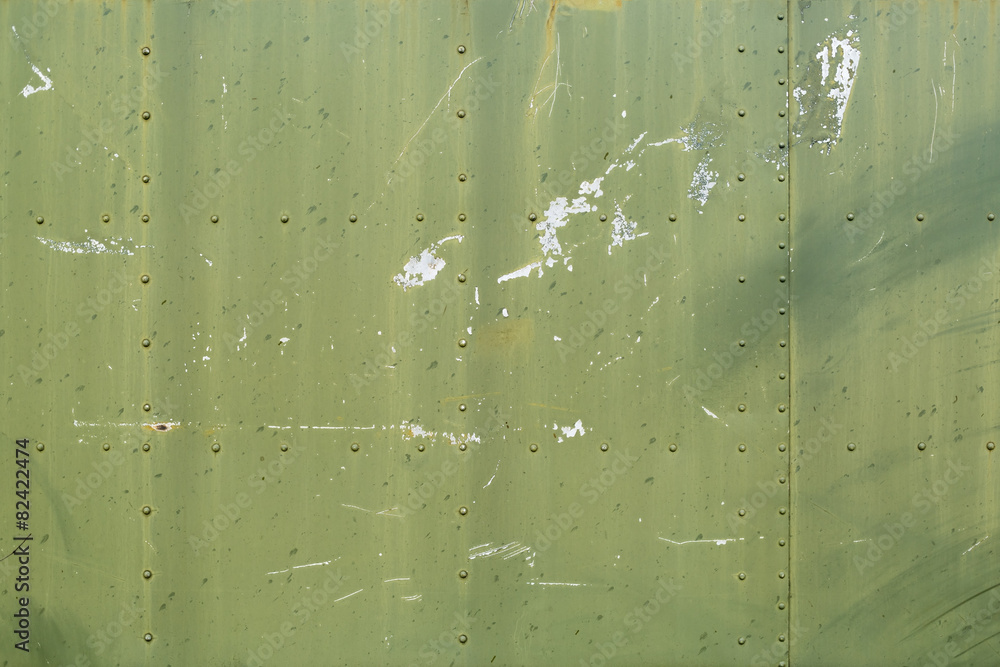 Green metal plates Stock Photo | Adobe Stock