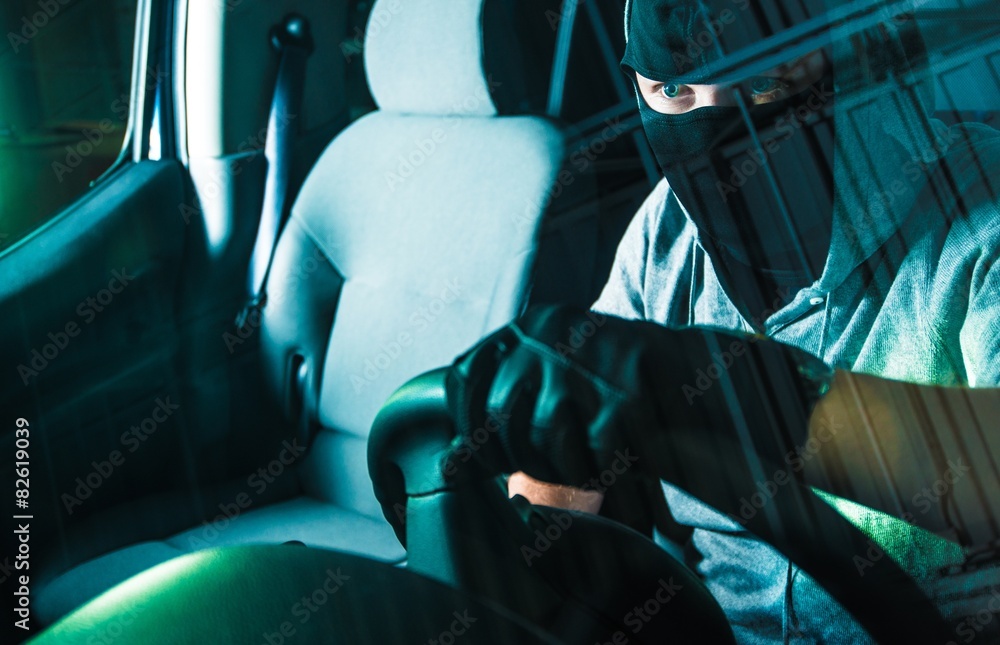 Auto Theft Carjacking foto de Stock | Adobe Stock