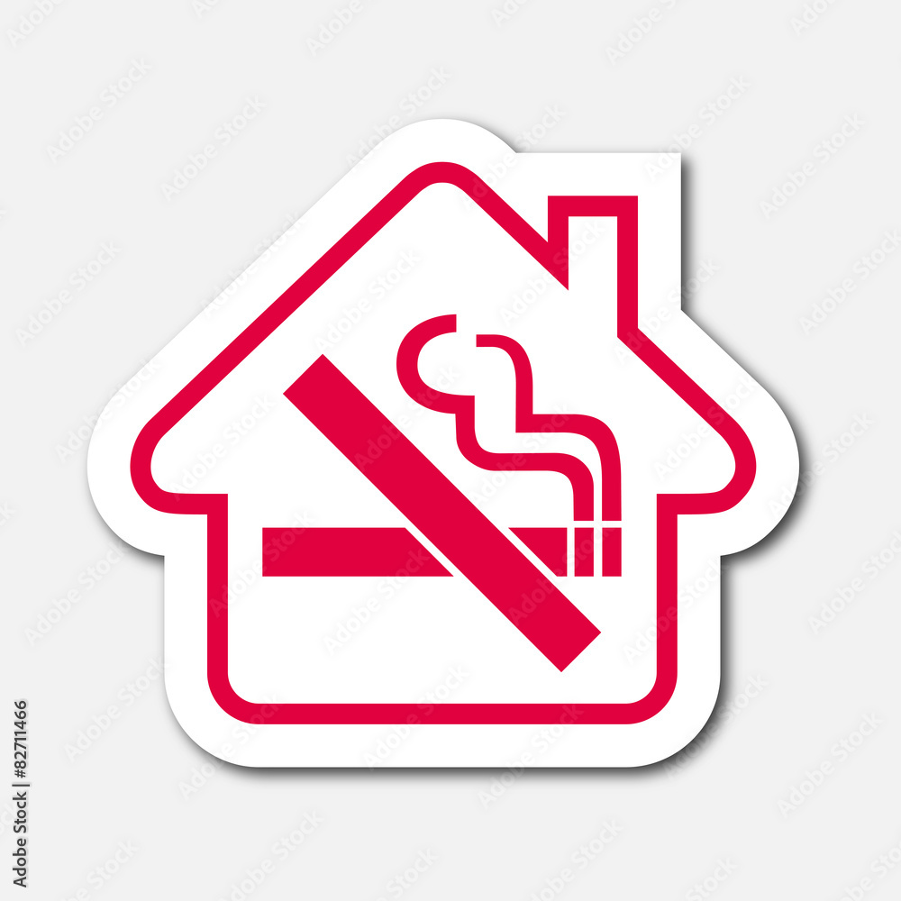 Logo défense de fumer. vector de Stock | Adobe Stock