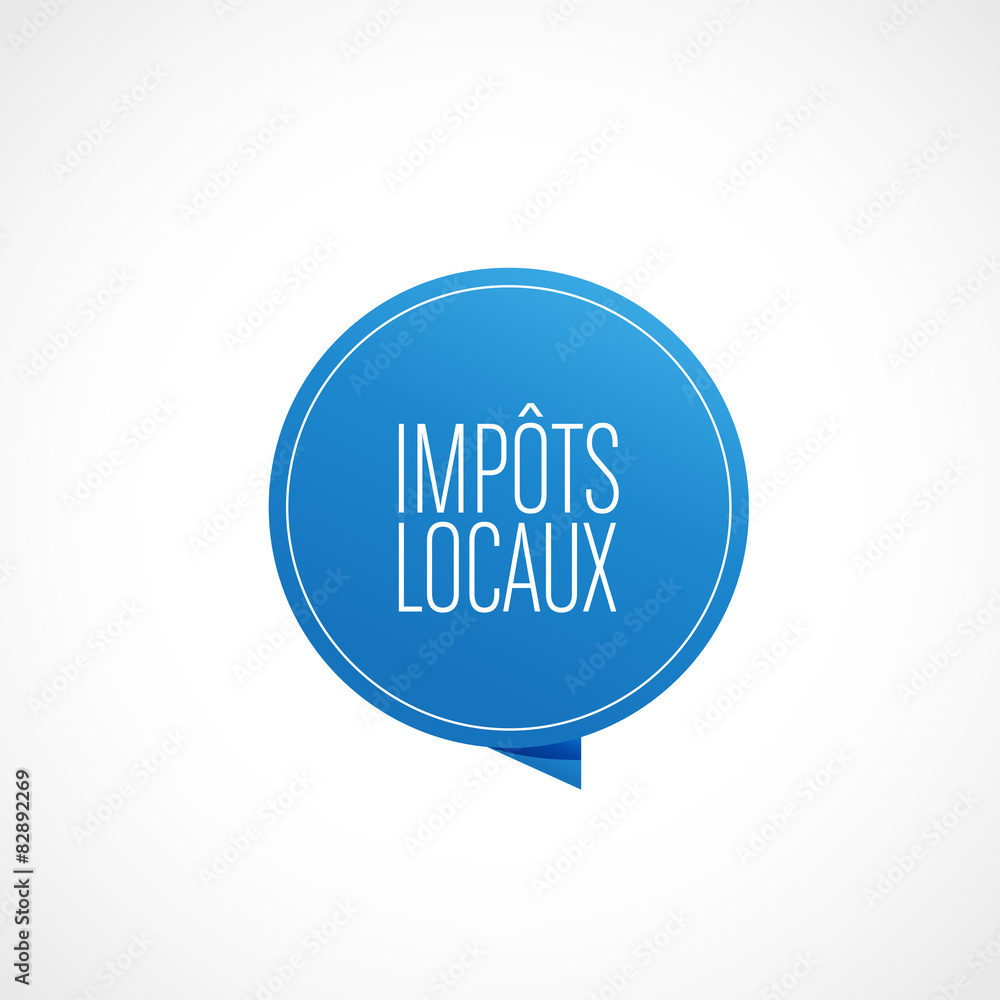 Vecteur Stock impôts locaux | Adobe Stock