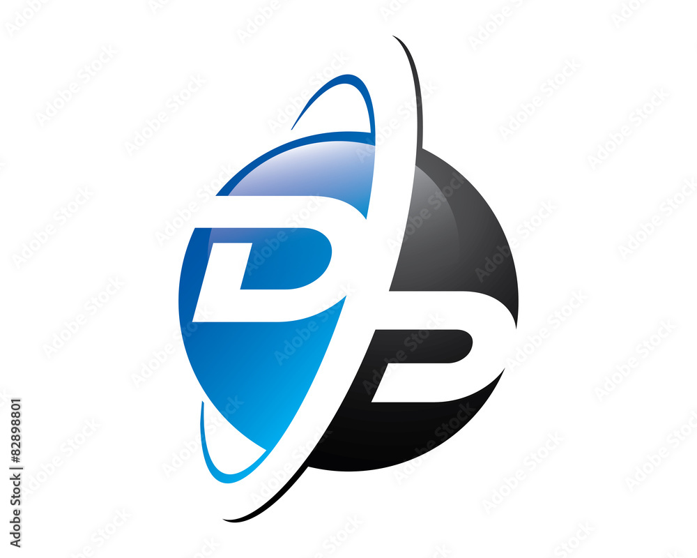 DP Logo Template Stock Vector | Adobe Stock