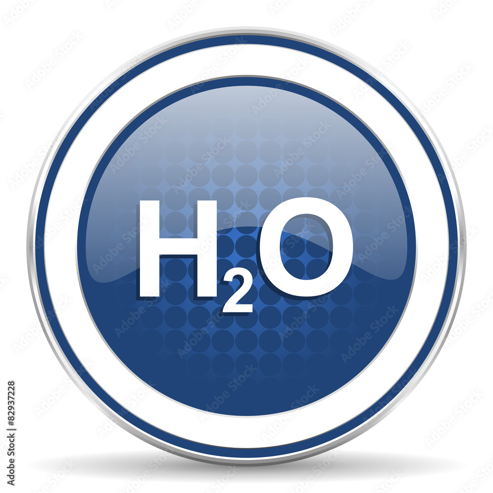 water icon h2o sign Stock Illustration | Adobe Stock