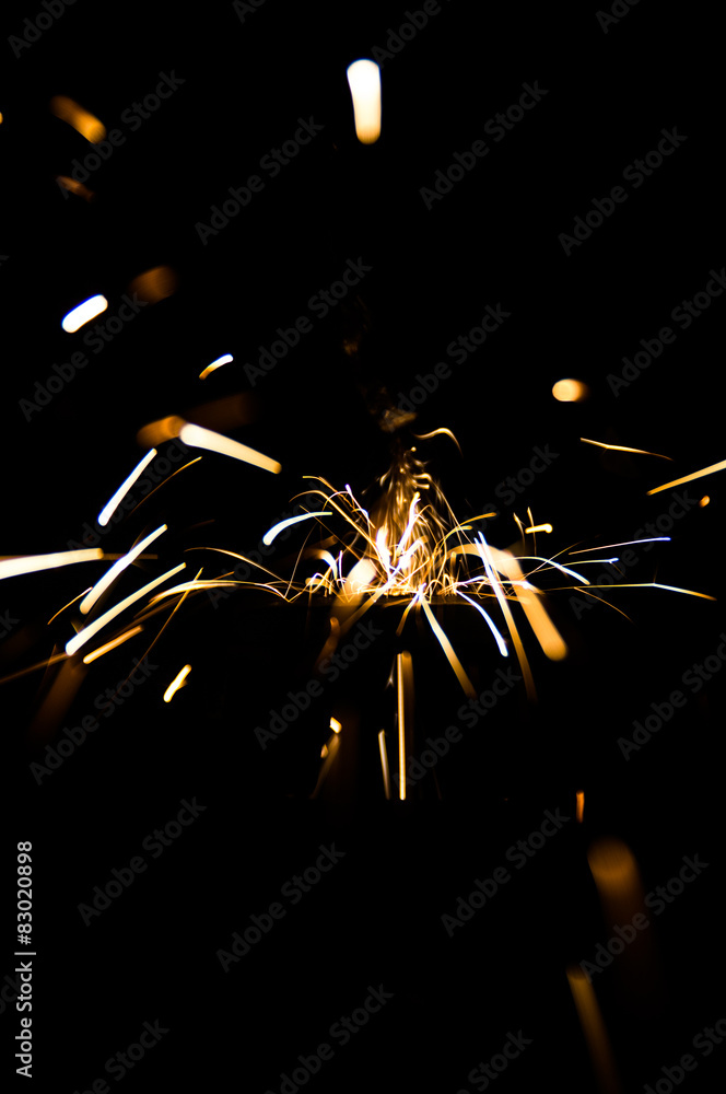 Funken Stock-Foto | Adobe Stock