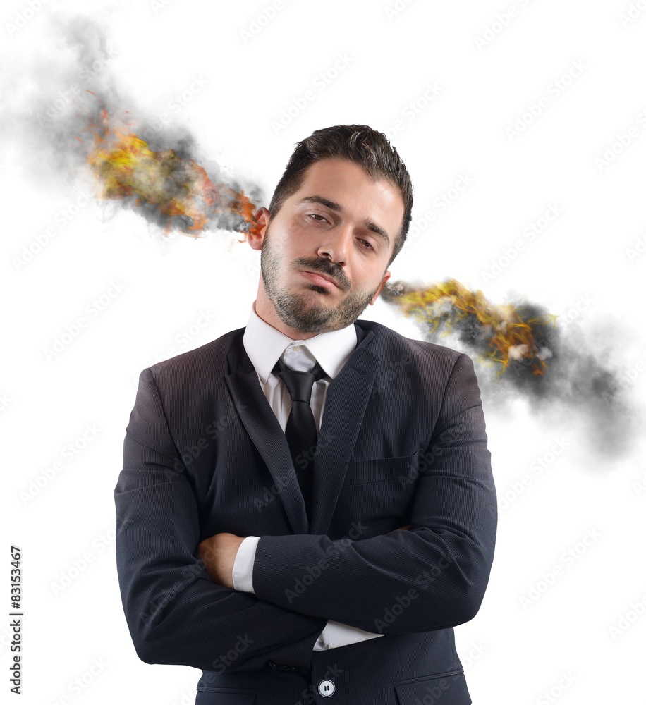 Ears in smoke Stock Photo | Adobe Stock