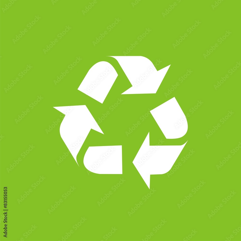 Icono reciclaje verde fondo vector de Stock | Adobe Stock Icono reciclaje verde fondo vector de Stock | Adobe Stock