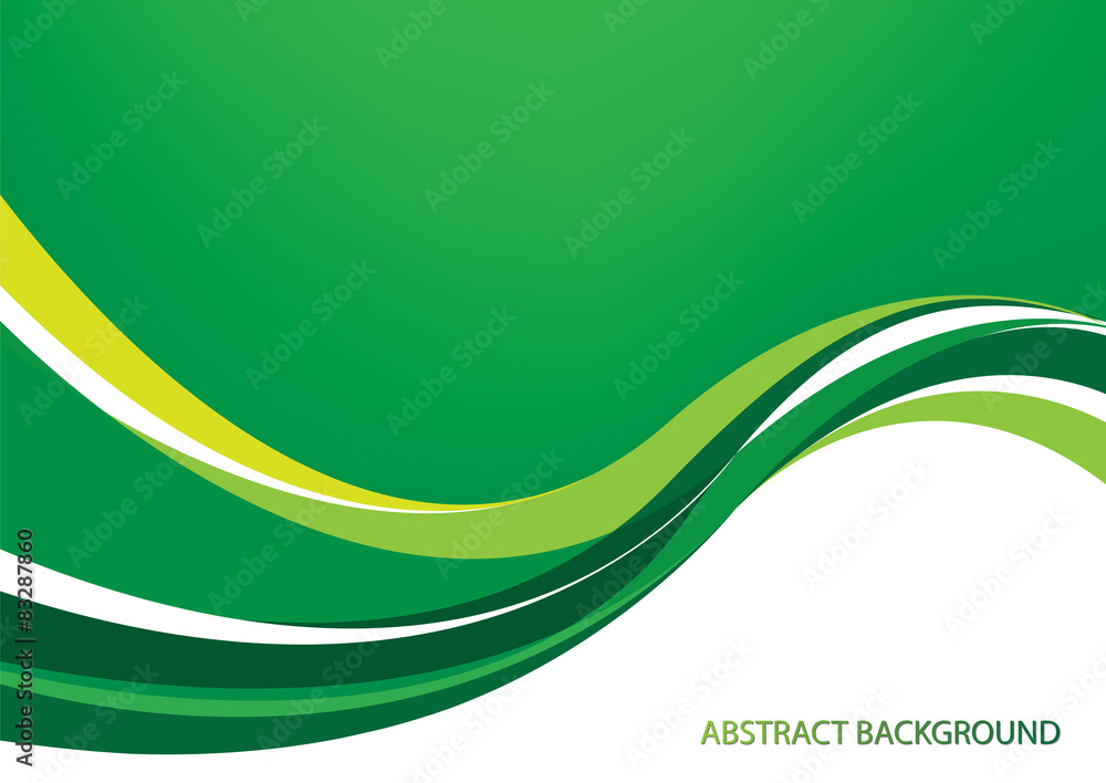 Green abstract background Stock Vector | Adobe Stock