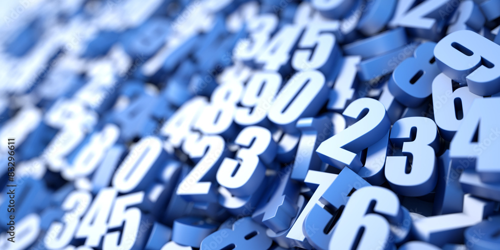 Science and numbers background Stock Illustration | Adobe Stock