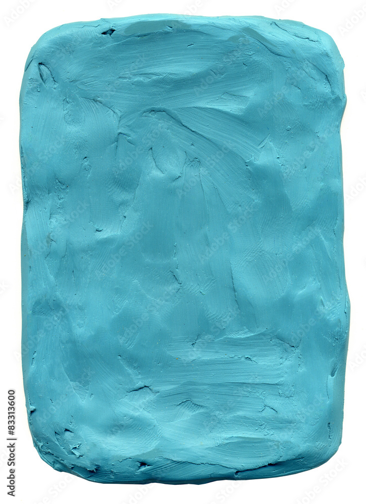 Bright Blue Plasticine Background Design Template Stock Photo | Adobe Stock