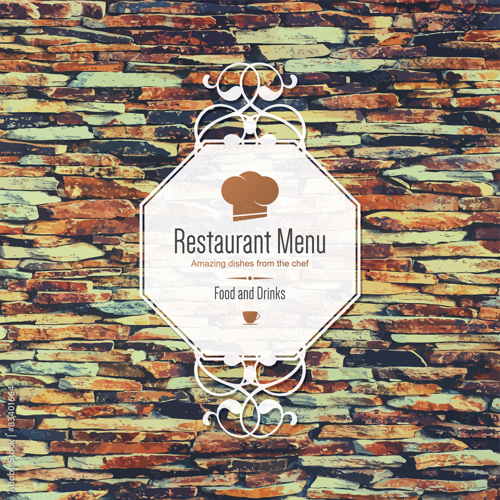 Restaurant menu design Stock Vector | Adobe Stock