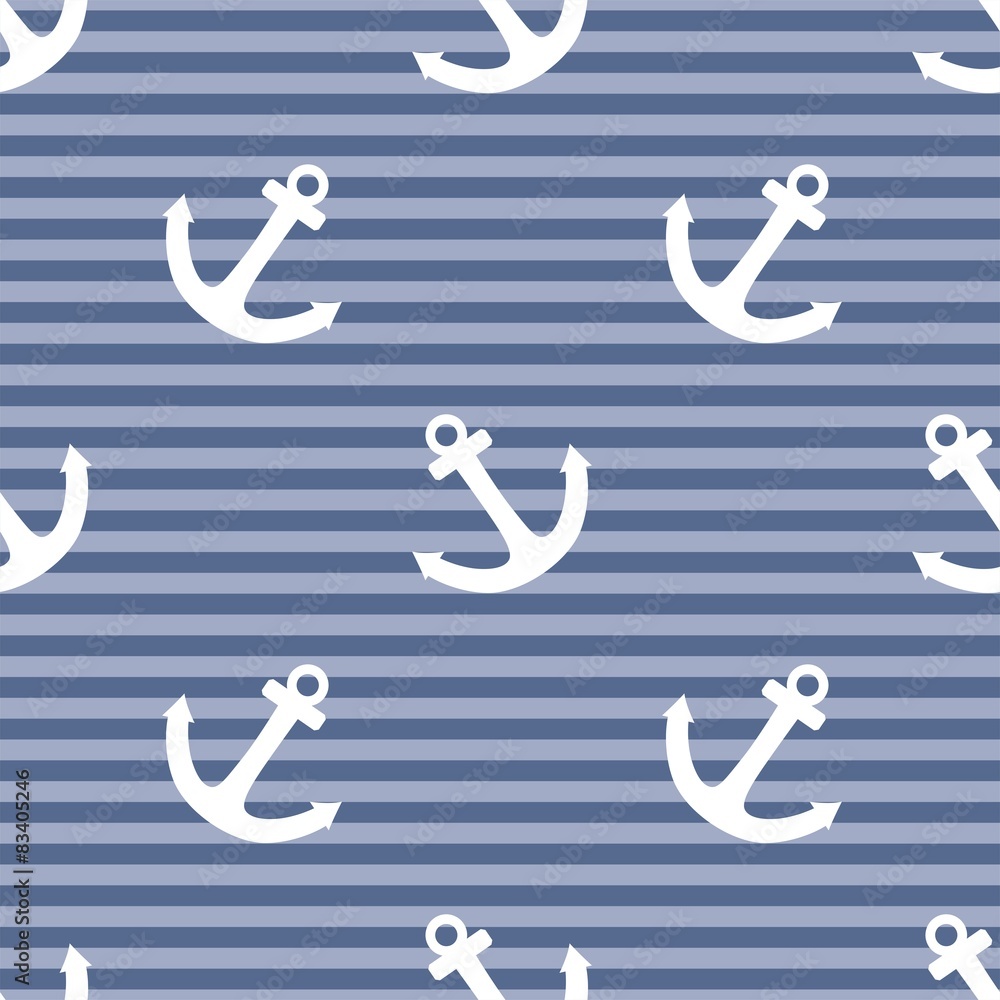 Blue Anchor Background