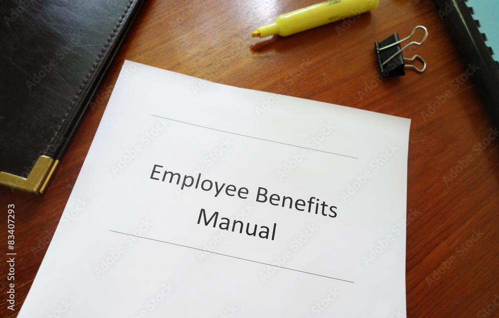 Benefits manual Stock Photo | Adobe Stock