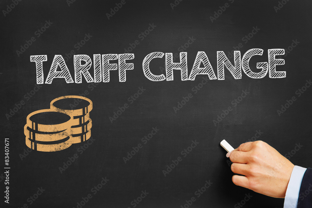 Tariff Change Stock Photo | Adobe Stock