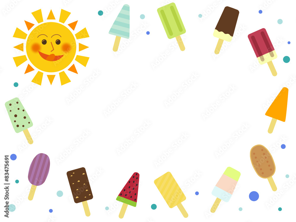 Summer Fun Clipart Border