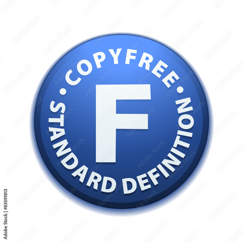 Copyfree Standard Definition Stock Vektorgrafik Adobe Stock