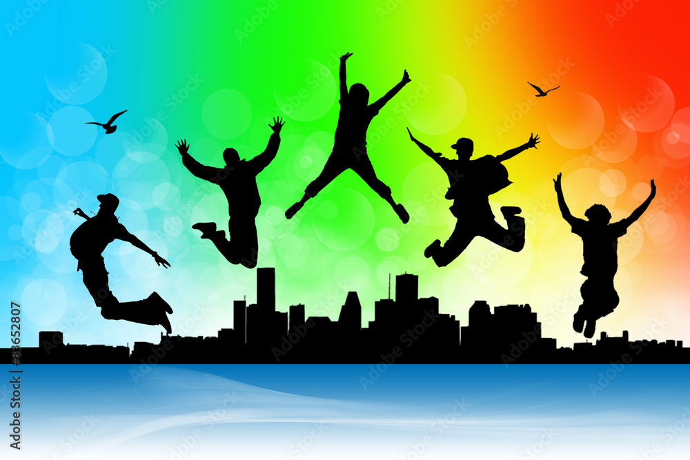 Happy People Wallpaper Hd