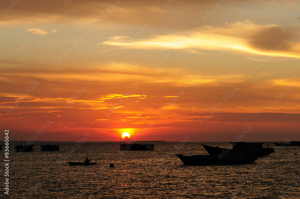 Indonesian landscape Stock Photo | Adobe Stock