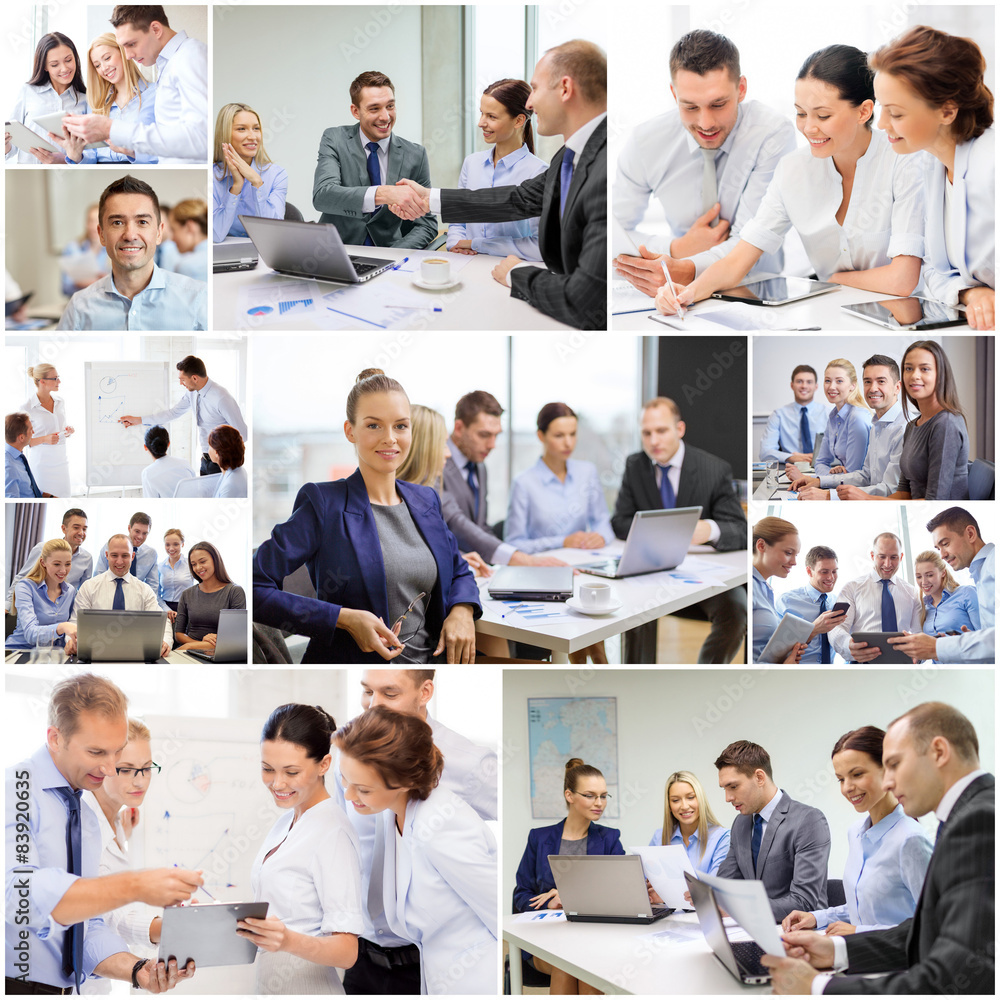 Office People Collage